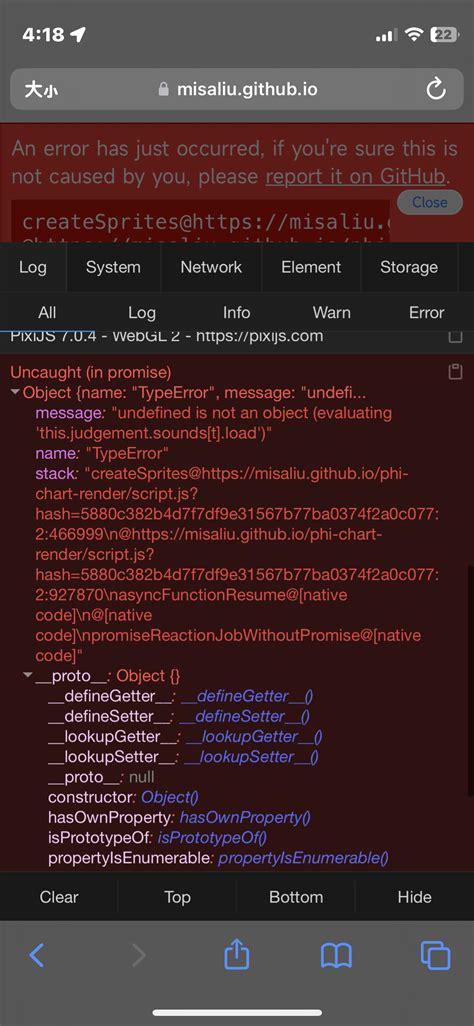 Ios加載不出來 全報錯 · Issue 10 · Misaliuphi Chart Render · Github