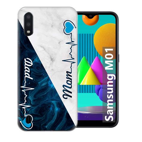 Fashionury Printed Soft Silicone Designer Pouch Mobile Back Cover For Samsung Galaxy M