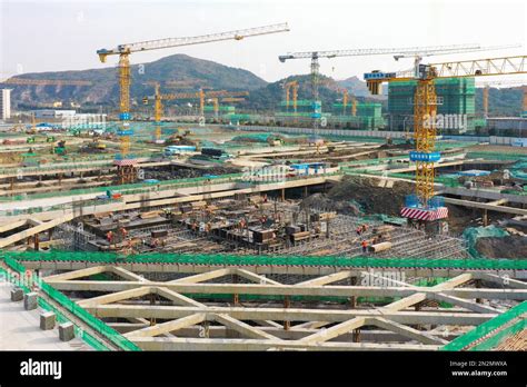 Aerial Photo Shows Tencent Suzhou Digital Industrial Base Under