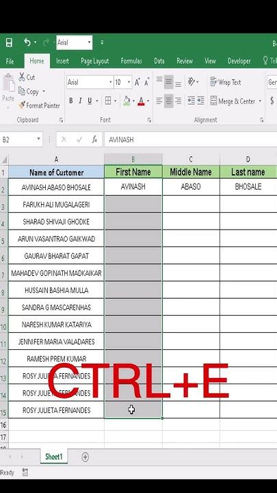 How To Separate Columns Ms Excel Excel Exceltips Exceltutorial Exceltricks Youtube