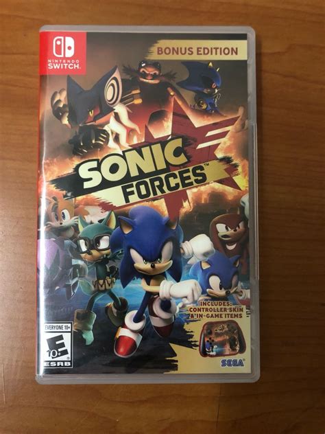 Sonic Forces Nintendo Switch Game Toys And Games Video Gaming Video
