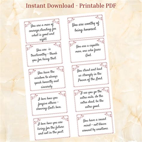 Love Notes Printable Love Notes Cards Mini Love Messages