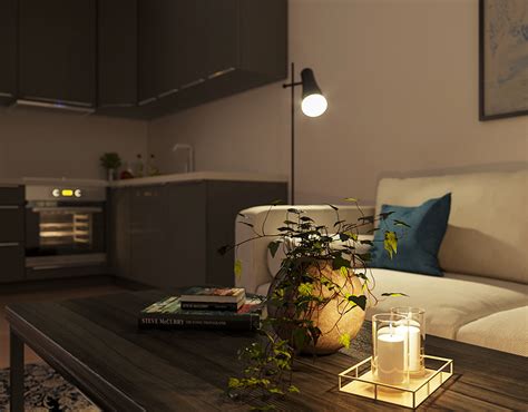 Close Up Renders Depth On The Field Behance