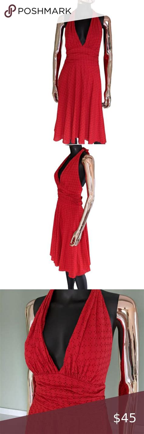 Rubber Ducky Prod Red Halter Dress Rubber Ducky Red Halter Dress Ducky
