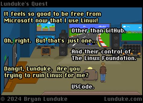 Shared Post Comic Free From Microsoft Thanks To Linux