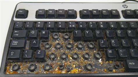 Deep Cleaning The DIRTIEST Keyboard Ever! | [ASMR] - YouTube