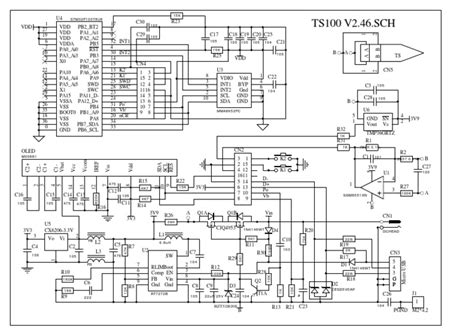 Ts100 V2 46 Schematic Diagram V1 0 Pdf Pdf Rolling Stock