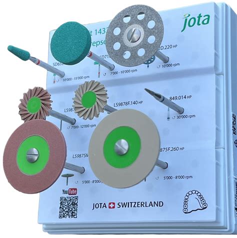 Jota Ls Gloss Laboratory Polishers And Stones Set No 1433 Ace Dental