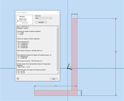 Solved Inventor Error Region Properties Function Autodesk Community