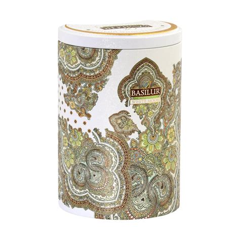 Чай Молочный Улун ORIENTAL White Moon Basilur 100g метал.коробка