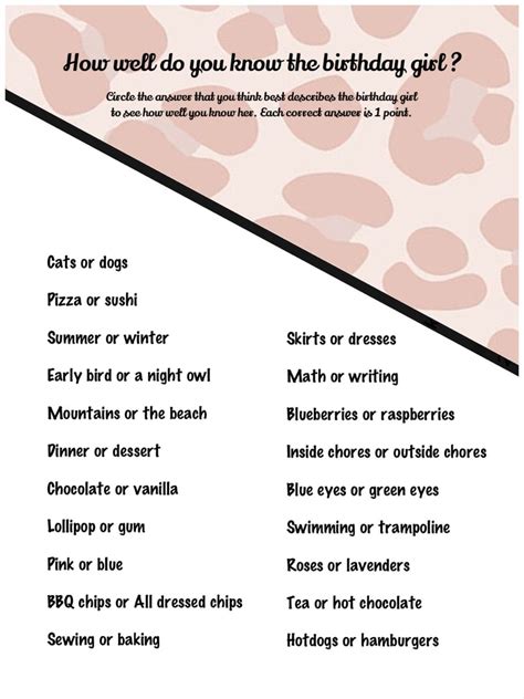 The Best Birthday Questions Plus Free Printables Artofit