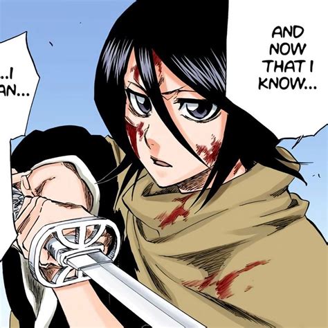 Rukia Kuchiki Manga Rostos Assustadores Rukia Bleach Anime