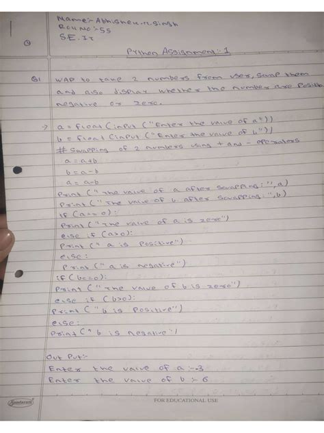 python assignment 1 pdf