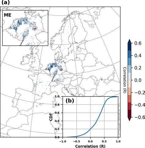 A Correlation Map Between In Situ Water Table Depth Wtd Anomalies Download Scientific