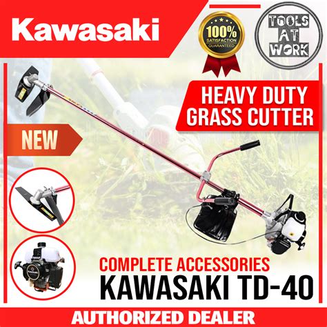 Kawasaki Td40 Grass Cutter 2 Stroke Complete Accessories •heavy Duty• Lazada Ph