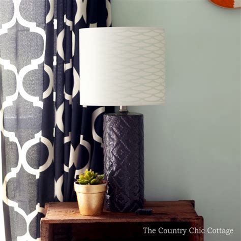 How To Add A Lamp Shade Pattern Angie Holden The Country Chic Cottage