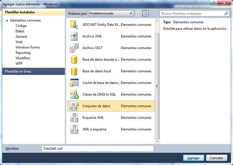 Programación Vbnet 2010 Elaborar Un Informe Utilizando Un Dataset Y