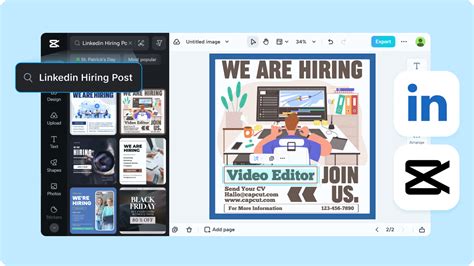 How To Create A Linkedin Hiring Post With Capcuts Free Online Tool