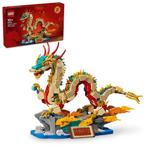 Lego Celebrates Lunar New Year With Auspicious Dragon Set
