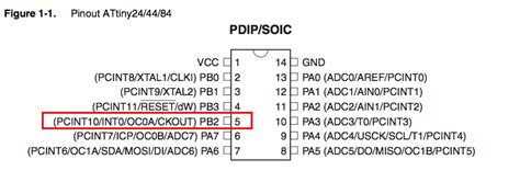 Interrupt And Sleep Mode How To Make It Work On Attiny84 3rd