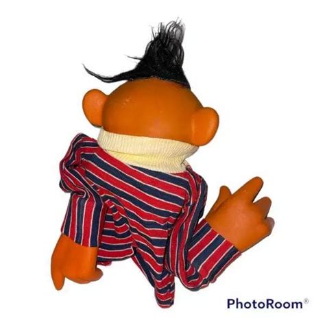 VINTAGE S ERNIE Sesame Street Hand Puppet Muppets Inc Collectible PicClick UK