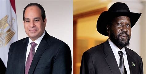 السيسي ورئيس جنوب السودان يعربان عن استعدادهما للقيام بدور الوساطة