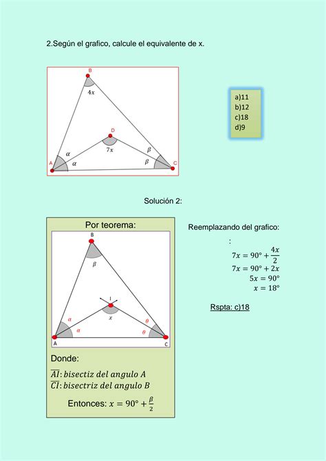SOLUTION Lineas Notables Del Triangulo Ejercicios Studypool