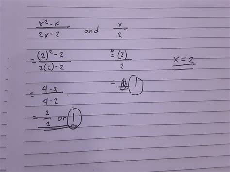 Solved Example B Determine The Equivalent Rational Expressions