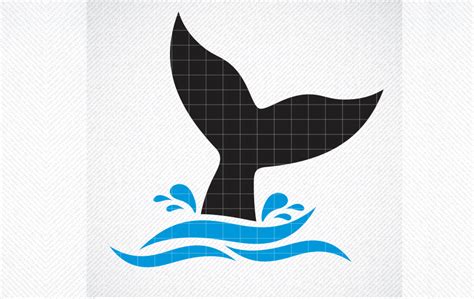 Whale Tail Svg Whale Tail Vector Png Graphic By Svg Den · Creative Fabrica