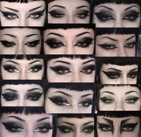 Sweet 666 Maquillaje De Ojos Maquillaje Emo Maquillaje Punky
