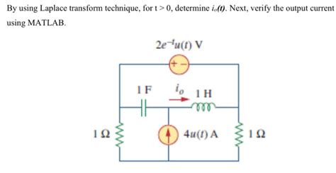 by using laplace transform technique for t 0