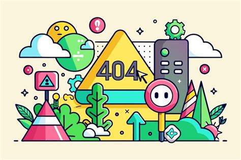 Premium Vector Error Template