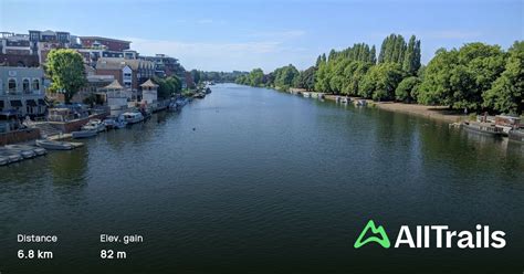 Hogsmill River Trail Malden Manor To Kingston Rail Stations London