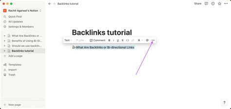 How To Create Or Remove Backlinks In Notion Guiding Tech