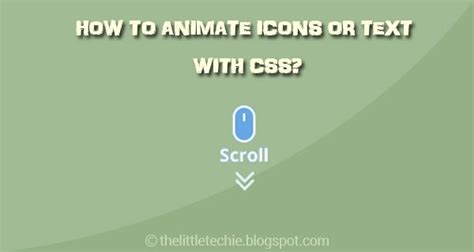 Scroll Down Icon Animation At Collection Of Scroll