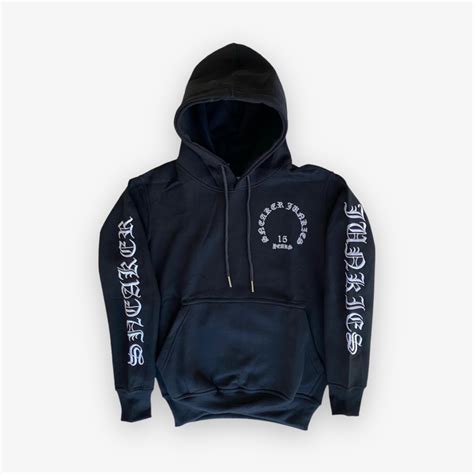 Sneaker Junkies 15 Year Lion Hoodie Black