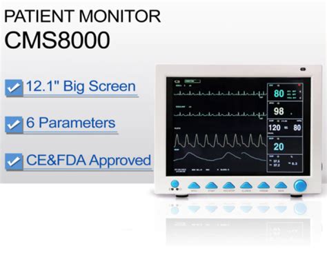 Contec Patient Monitor Cms 8000 Skrinme