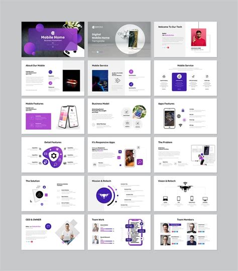 Mobile Powerpoint Presentation Template Incl Company And Creative Envato