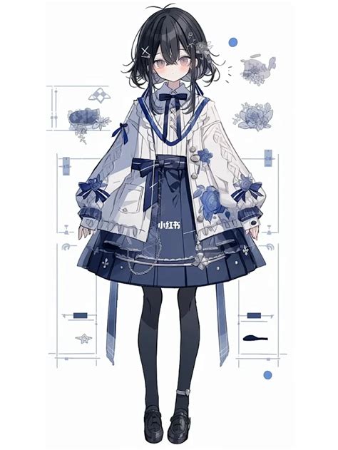 【vtuber人设设计】中式设计篇 花瓣网