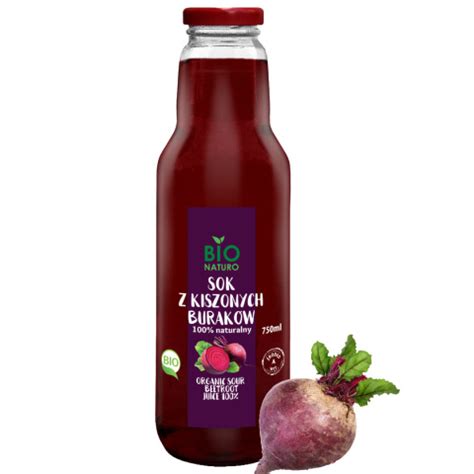 Sok z kiszonych buraków 750ml BIO Naturo
