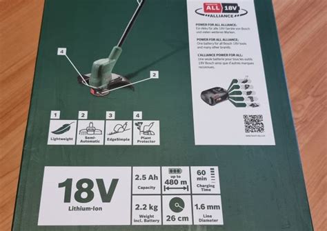 BOSCH EasyGrassCut V x Ah PRECE IR OFISĀ Easy Grass Cut EasyGrassCut