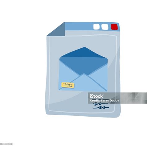 첨부 파일이 있는 전자 메일입니다 온라인 문서 관리 이미지가 첨부된 파일입니다 흰색에 고립 된 플랫 만화 일러스트 레이션 0명에 대한 스톡 벡터 아트 및 기타 이미지