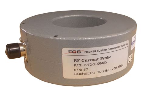 Fischer F 130a 1 Bulk Current Injection Probe The Emc Shop