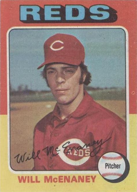 1975 Topps Will Mcenaney 481 Rc For Sale Online Ebay