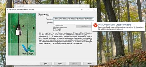 Veracrypt 1259 Password Length For System Disk Encryption Under