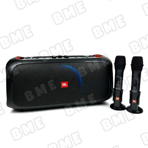 Jbl Partybox On The Go Portable Party Speaker With Wireless Microphone Lazada Indonesia