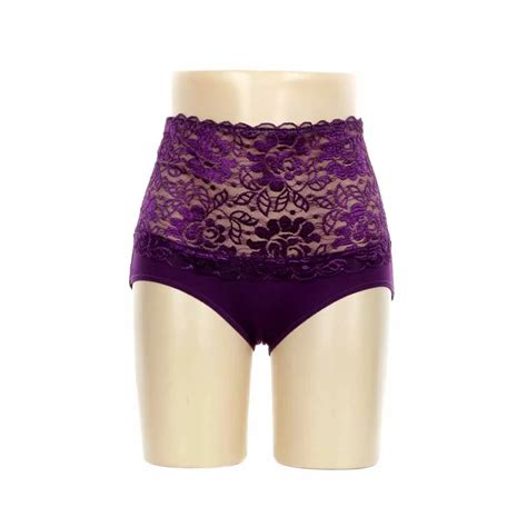 Buy Female Lace High Waist Panties Sexy Fashion Body Shaper Briefs Slimming