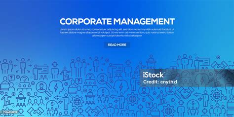 時尚線性風格的企業管理設計範本和元素的向量集與企業管理相關的線性圖示的無縫模式向量向量圖形及更多招聘圖片 招聘 背景 主題 企業