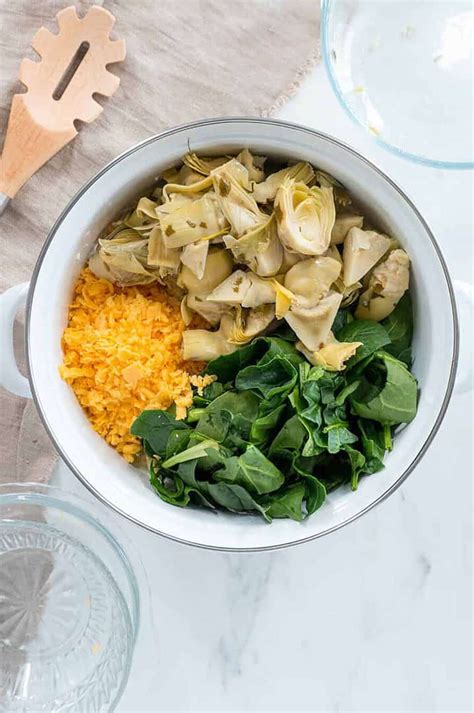 Spinach Artichoke Baked Pasta Smells Like Delish