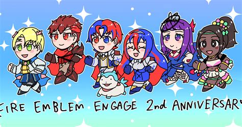 ファイアーエムブレムエンゲージ Feエンゲージ2周年記念 原チキのイラスト Pixiv